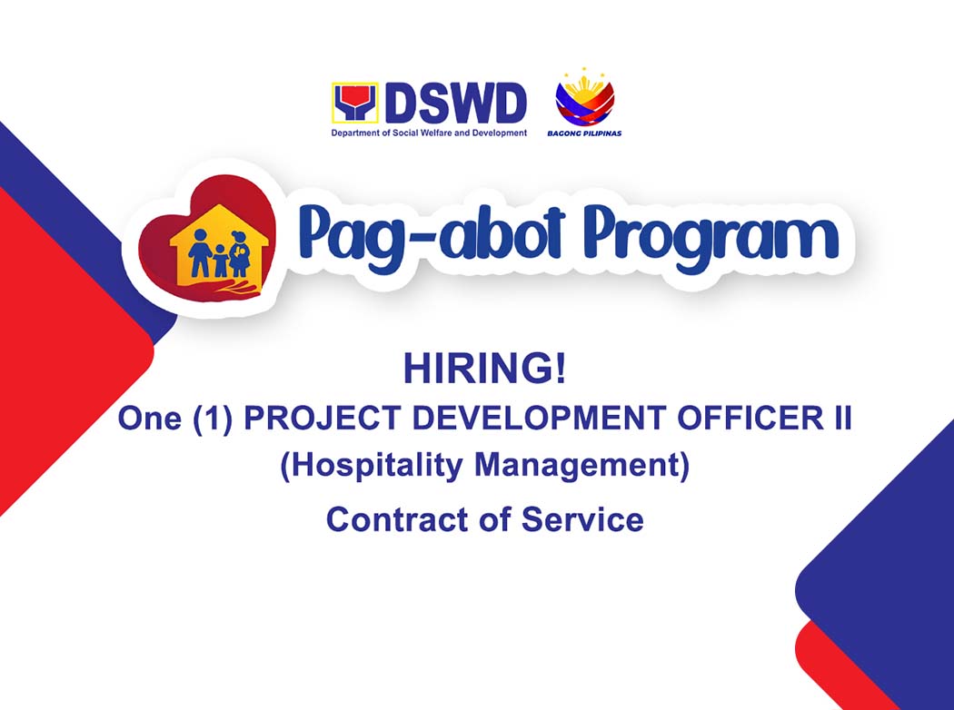 DSWD Pag-abot Program Job Hiring